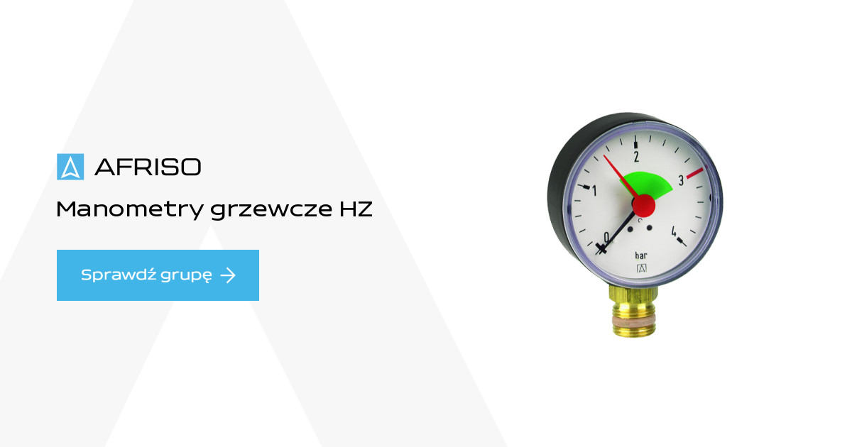 Manometry grzewcze HZ - katalog produktów AFRISO - AFRISO.pl
