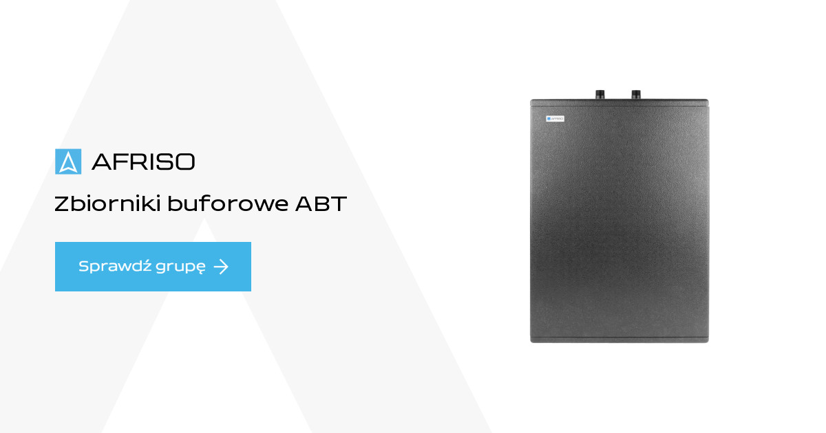 Zbiorniki buforowe ABT - katalog produktów AFRISO - AFRISO.pl