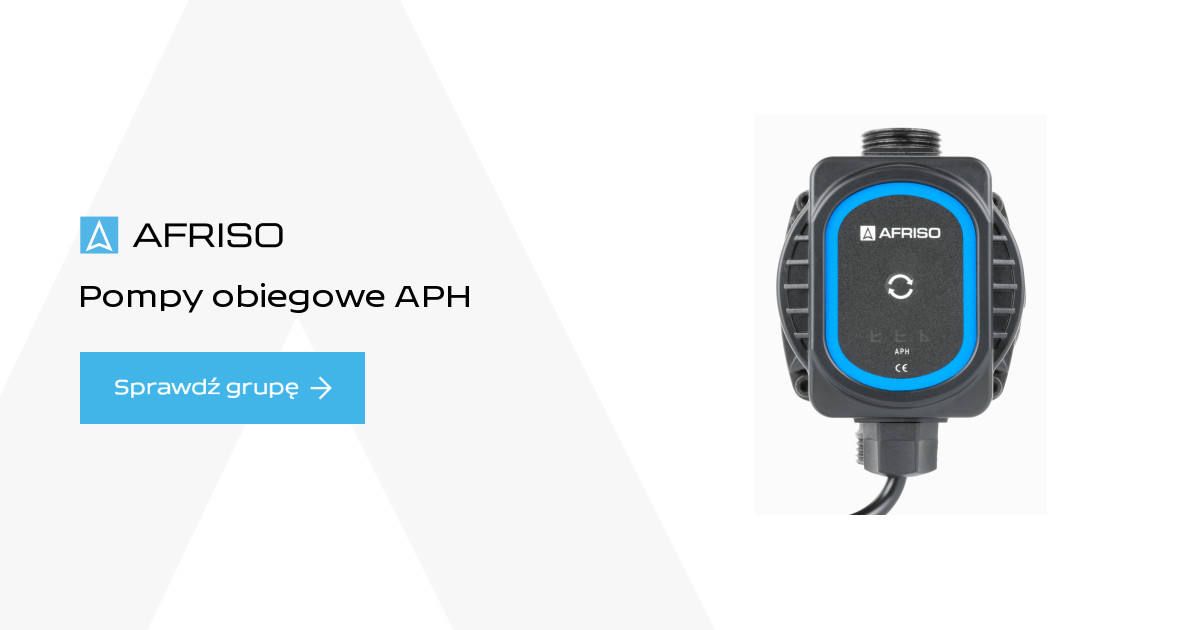 Pompy obiegowe APH - katalog produktów AFRISO - AFRISO.pl