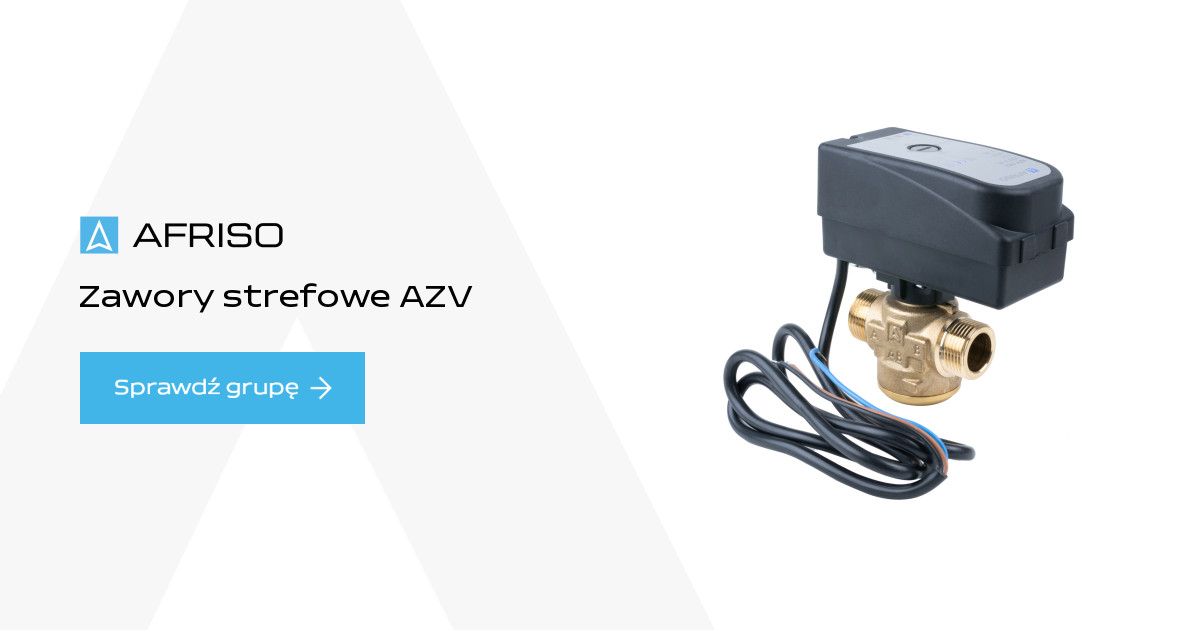 Zawory strefowe AZV - katalog produktów AFRISO - AFRISO.pl
