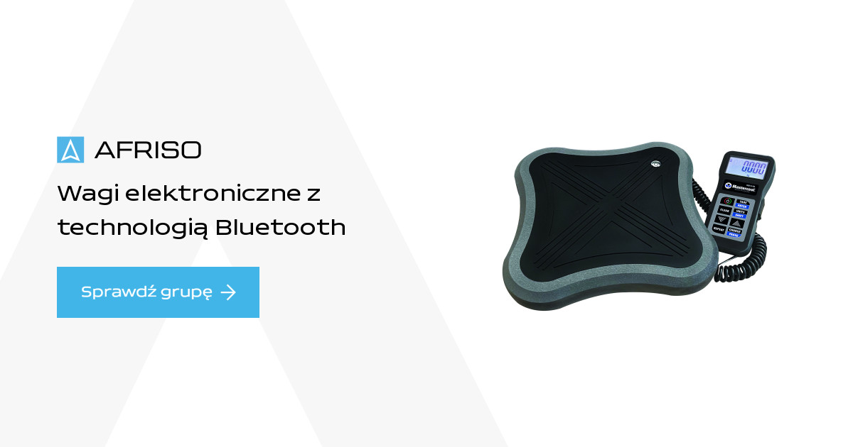 Wagi elektroniczne z technologią Bluetooth - katalog produktów ...