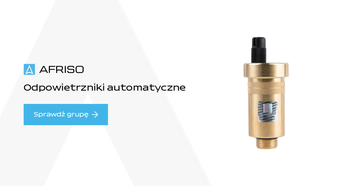 Odpowietrzniki automatyczne - katalog produktów AFRISO - AFRISO.pl