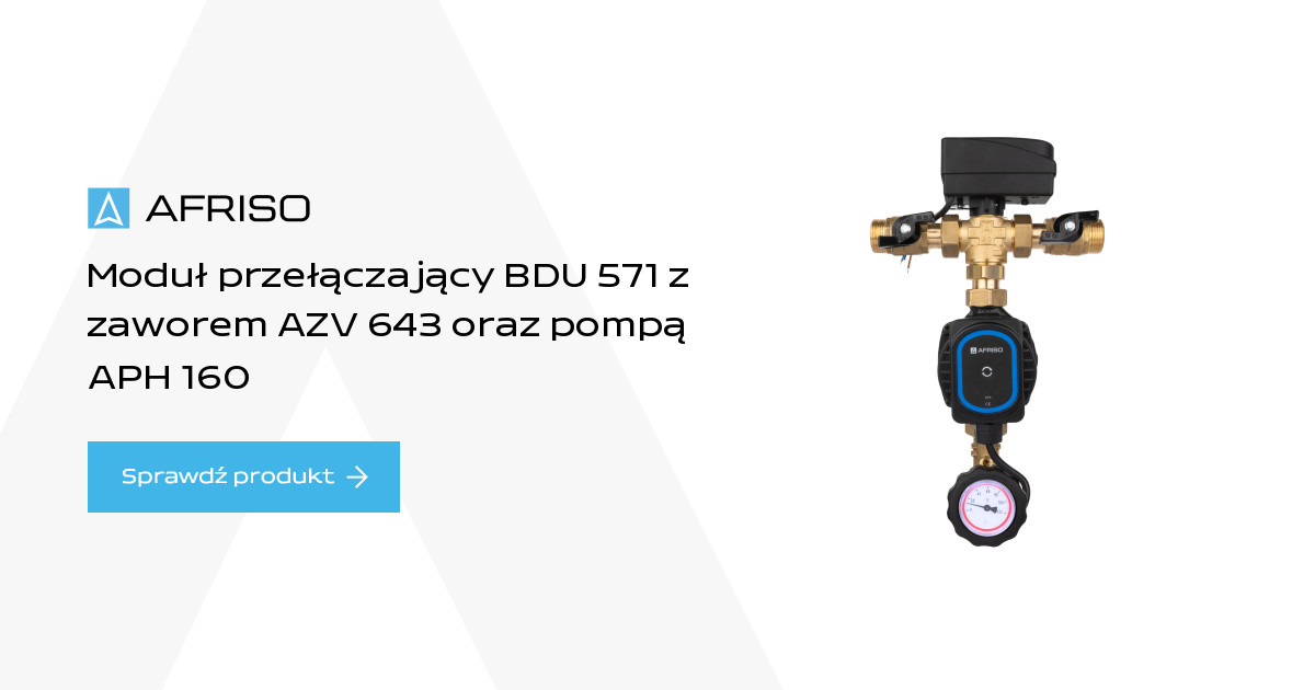 Moduł przełączający BDU 571 z zaworem AZV 643 oraz pompą APH 160 ...