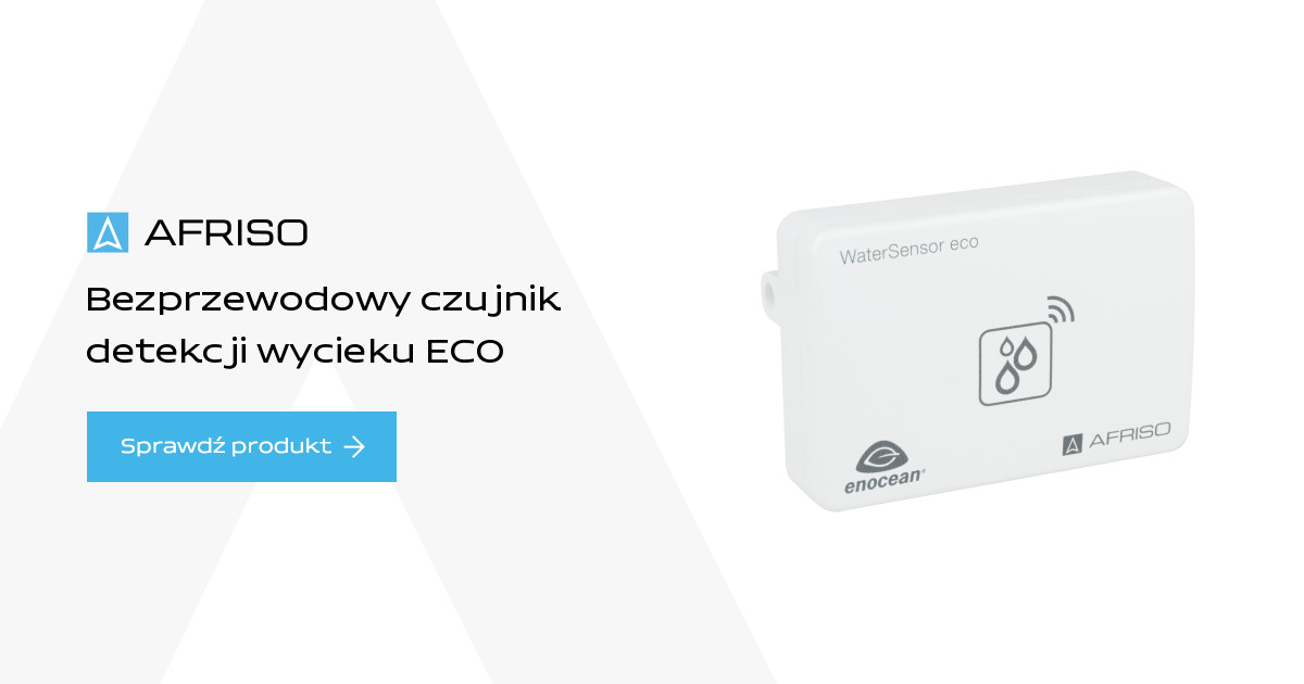 Bezprzewodowy czujnik detekcji wycieku ECO - AFRISO.pl