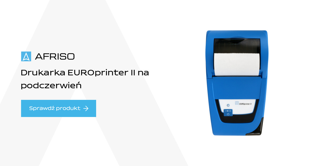 Drukarka EUROprinter II na podczerwień - AFRISO.pl