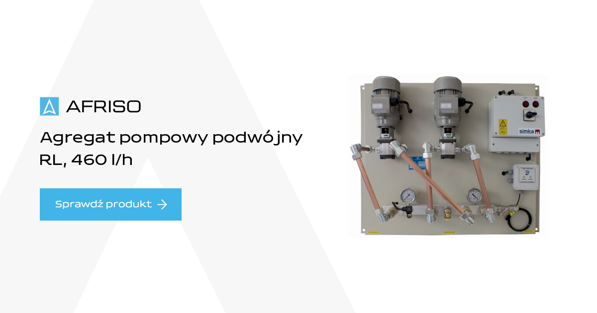 Agregat pompowy podwójny RL, 460 l/h - AFRISO.pl